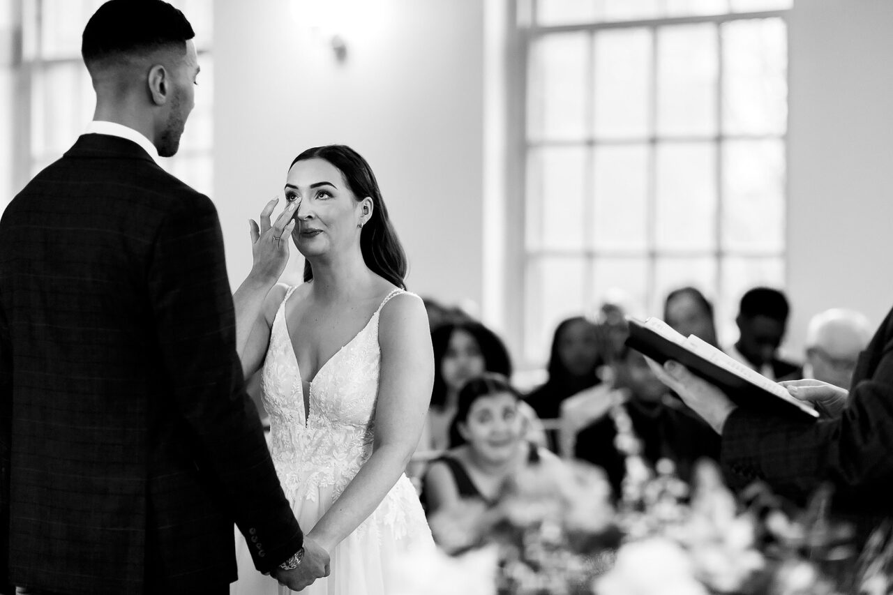 First look winter wedding at Ivory Tower - Toni Darcy Photography