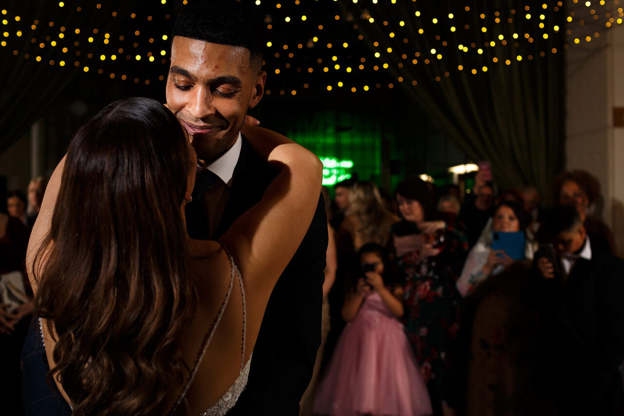 First look winter wedding at Ivory Tower - Toni Darcy Photography